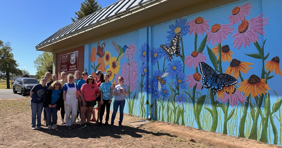 The Prairie Project Pollinator Mural | Visit Joplin